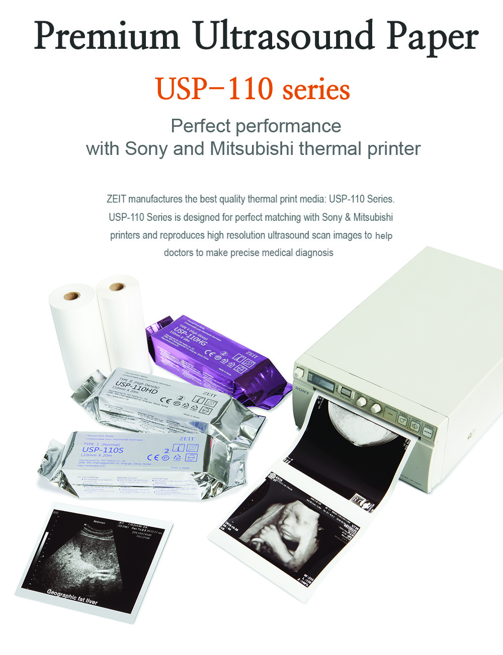 Premium Ultrasound Paper | zeit